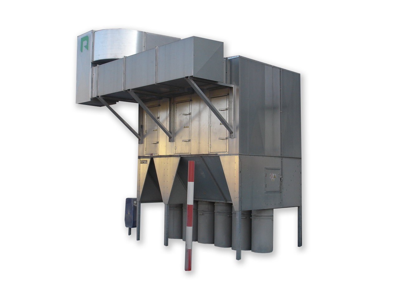 Extraction system - Bag filter (up to 35,000 m³/h) - Reinders ...