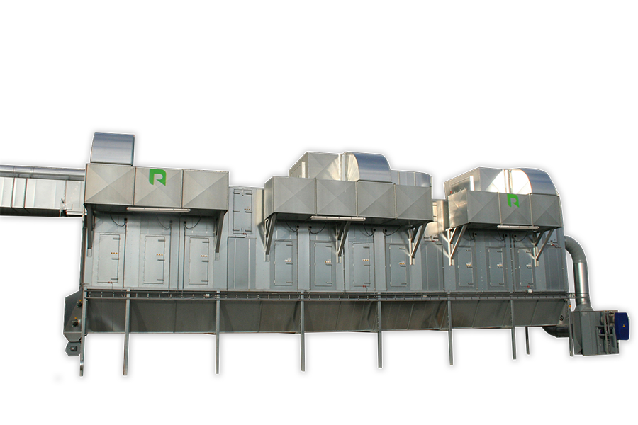 Extraction system - Chain filter (up to 300,000 m³/h) - Reinders ...