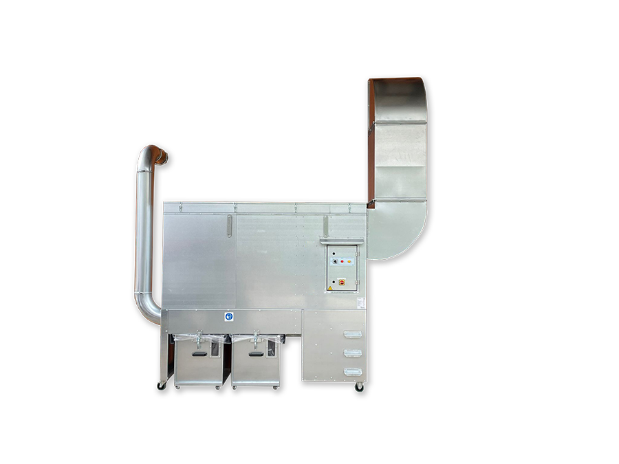 Extraction system - Compact filter (800 to 8,000 m³/h) - Reinders ...