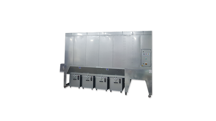 Extraction system - Compact filter (800 to 8,000 m³/h) - Reinders ...